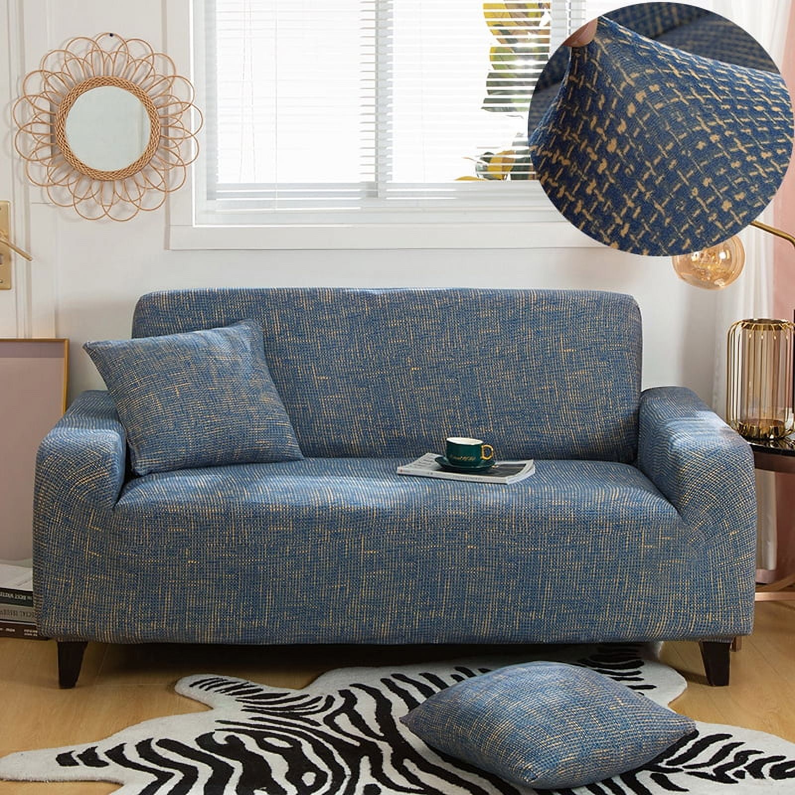 Exclusive Pattern Sofa Cover Slipcovers Elastic All-inclusive Couch ...
