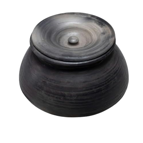 Exclusive Range Unglazed Clay Biryani Handi With Lid 3 Liters | Earthen ...