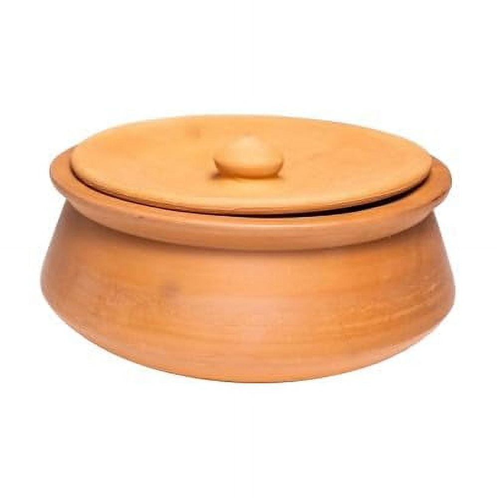 Exclusive Range Unglazed Clay Handi | Earthen Kadai | Clay Pot For ...