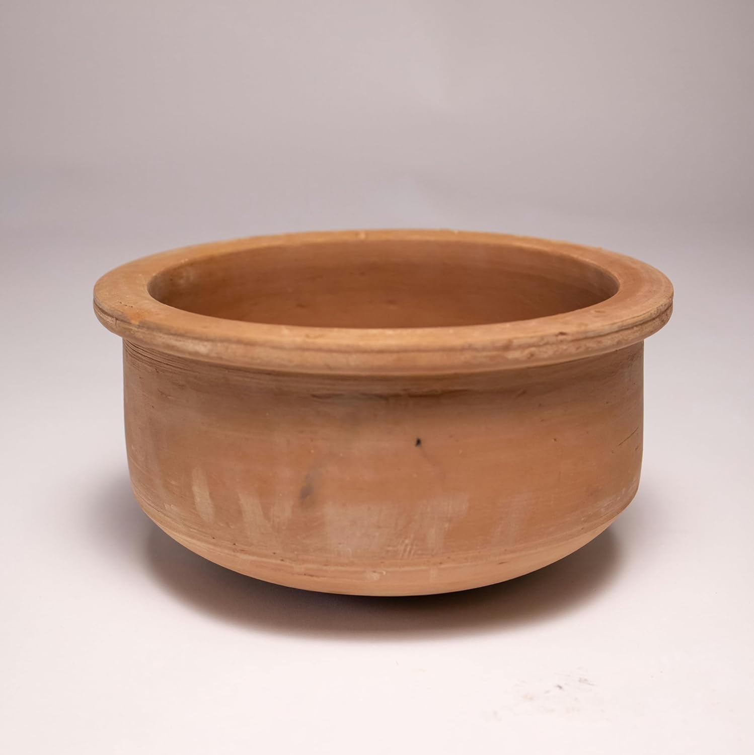Exclusive Range Unglazed Clay Pot For Cooking & Serving 3 Liters | Red ...