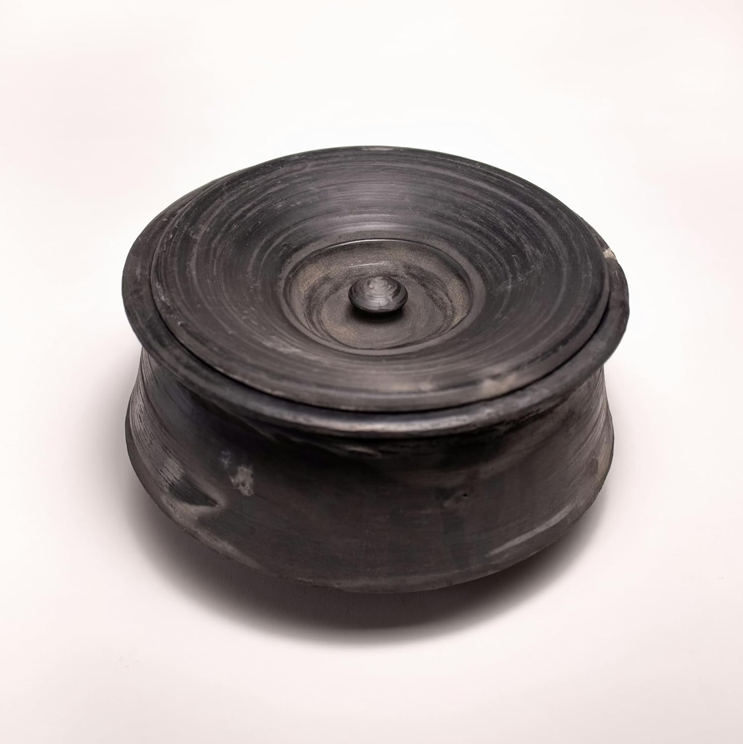 Exclusive Range Unglazed Earthen Clay Pot With Lid | Biryani Handi ...