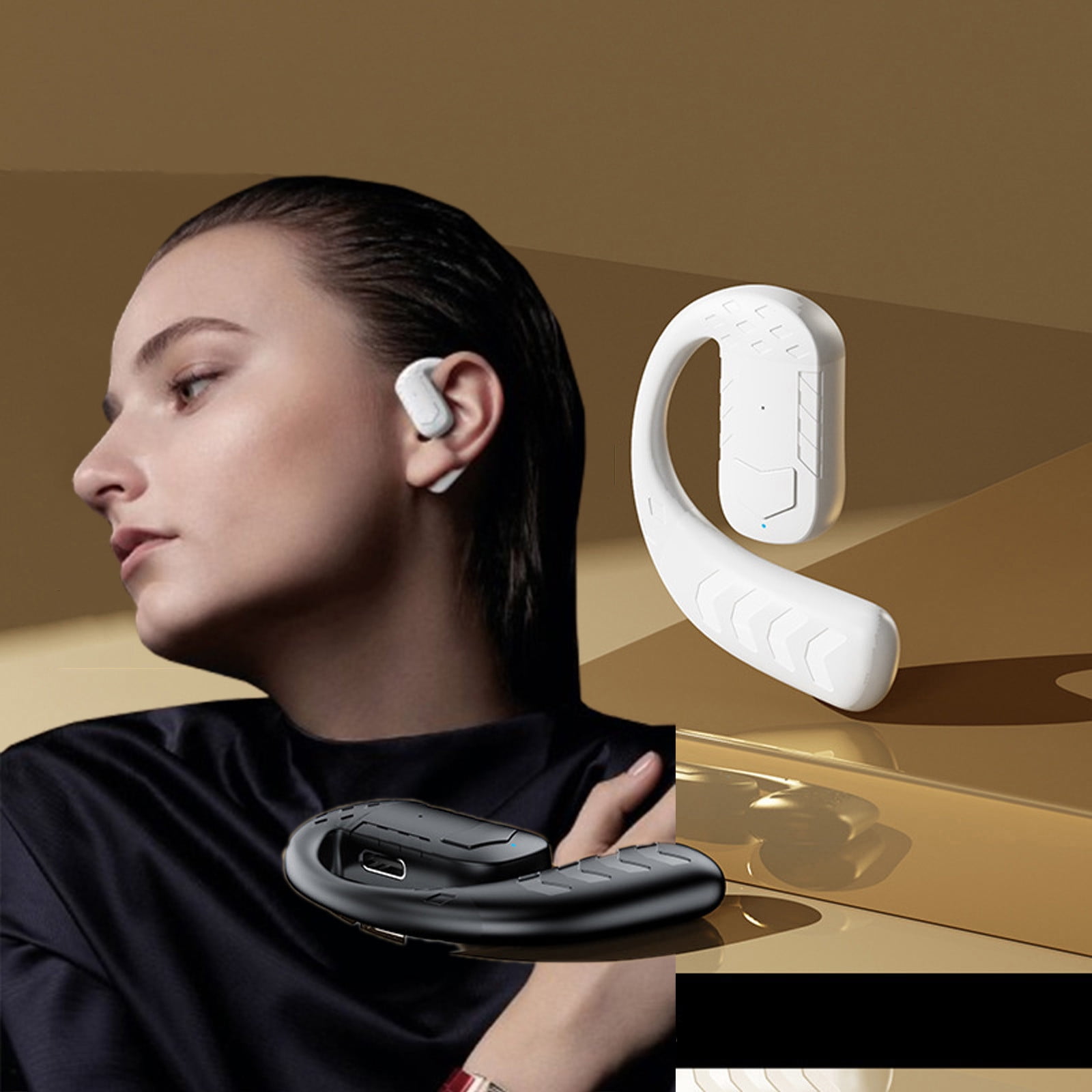 Exclusive Savings, T30 Bluetooth Headset, Wireless Ear Hanging Business ...