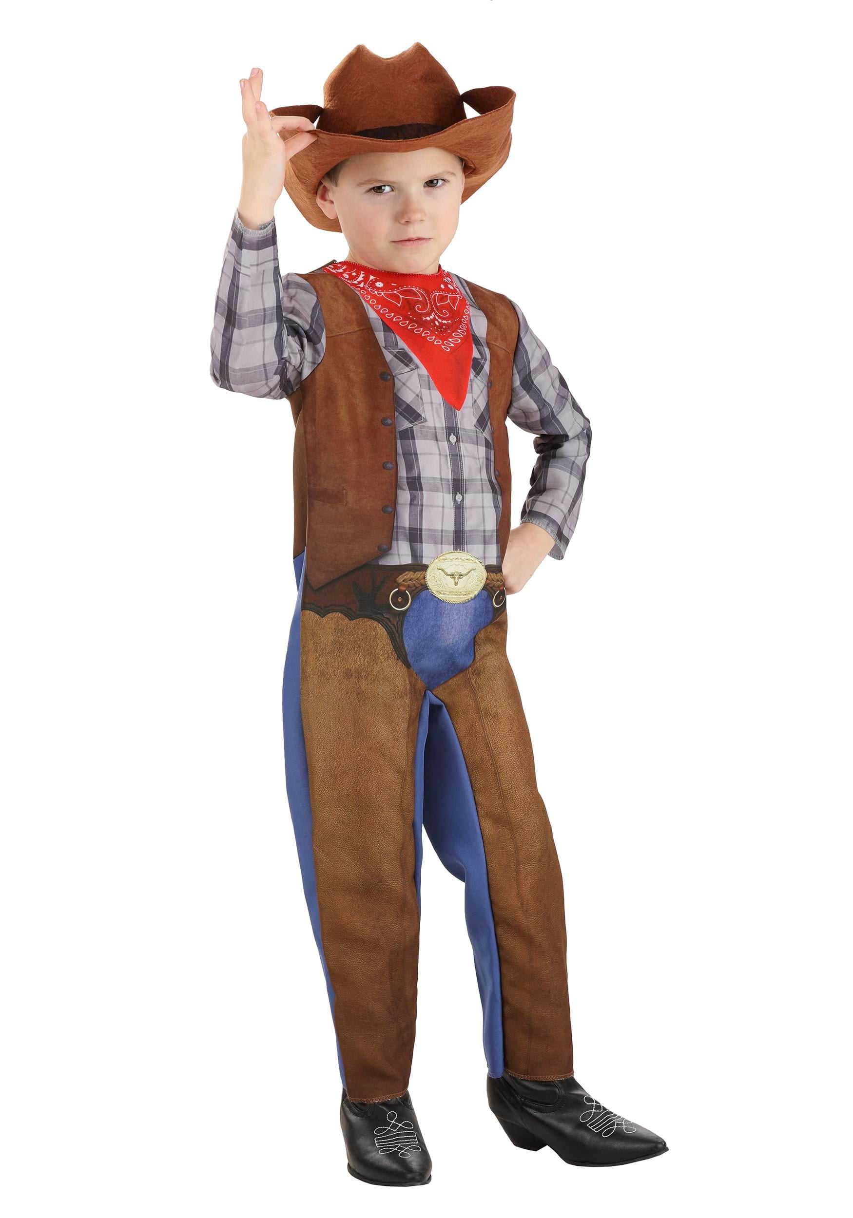 Exclusive Toddler Dusty Trails Cowboy Costume - Walmart.com