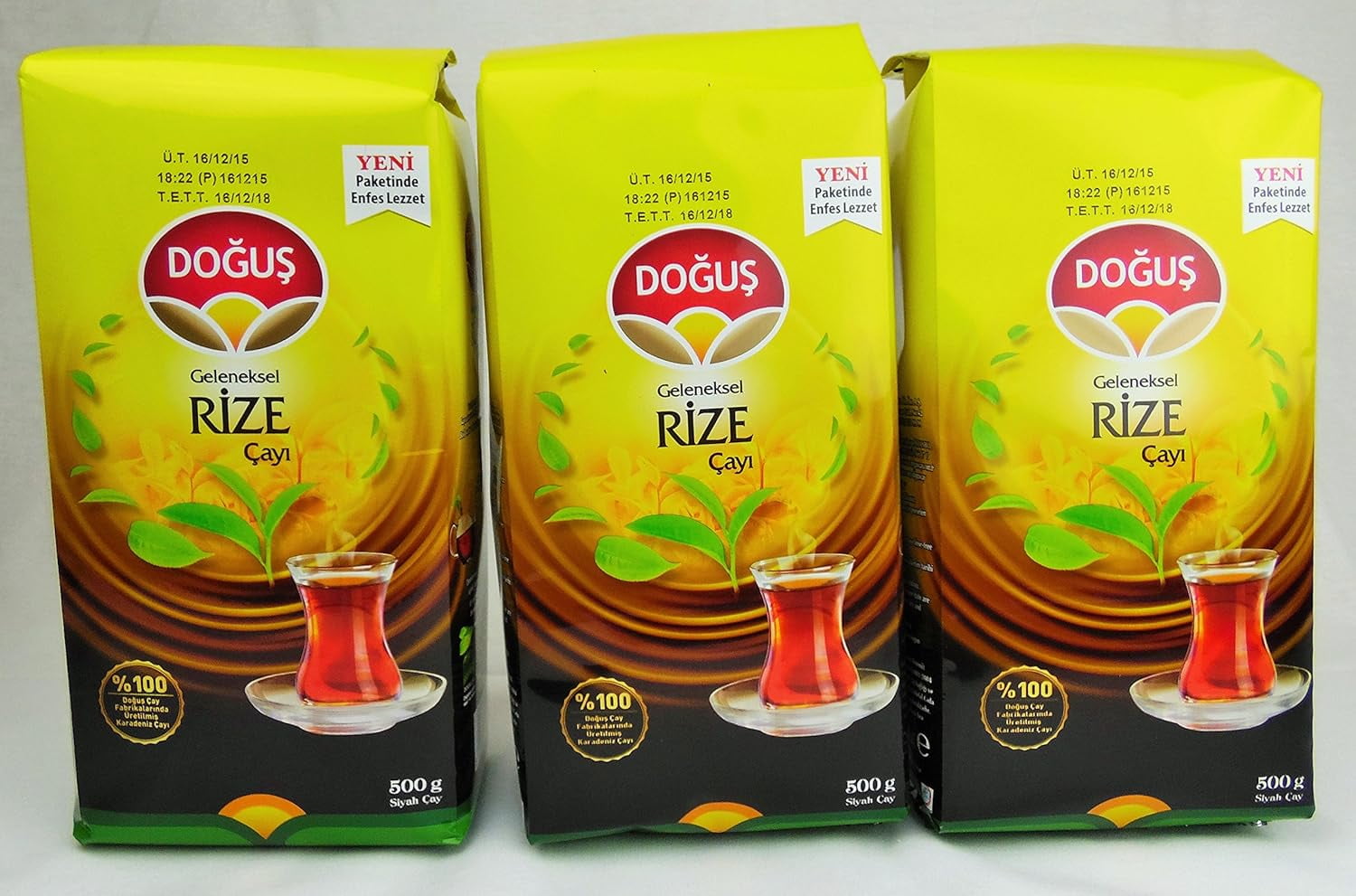 Exclusive Turkish Black Tea Series (Traditional Rize Tea 16.9 Oz / 500 ...