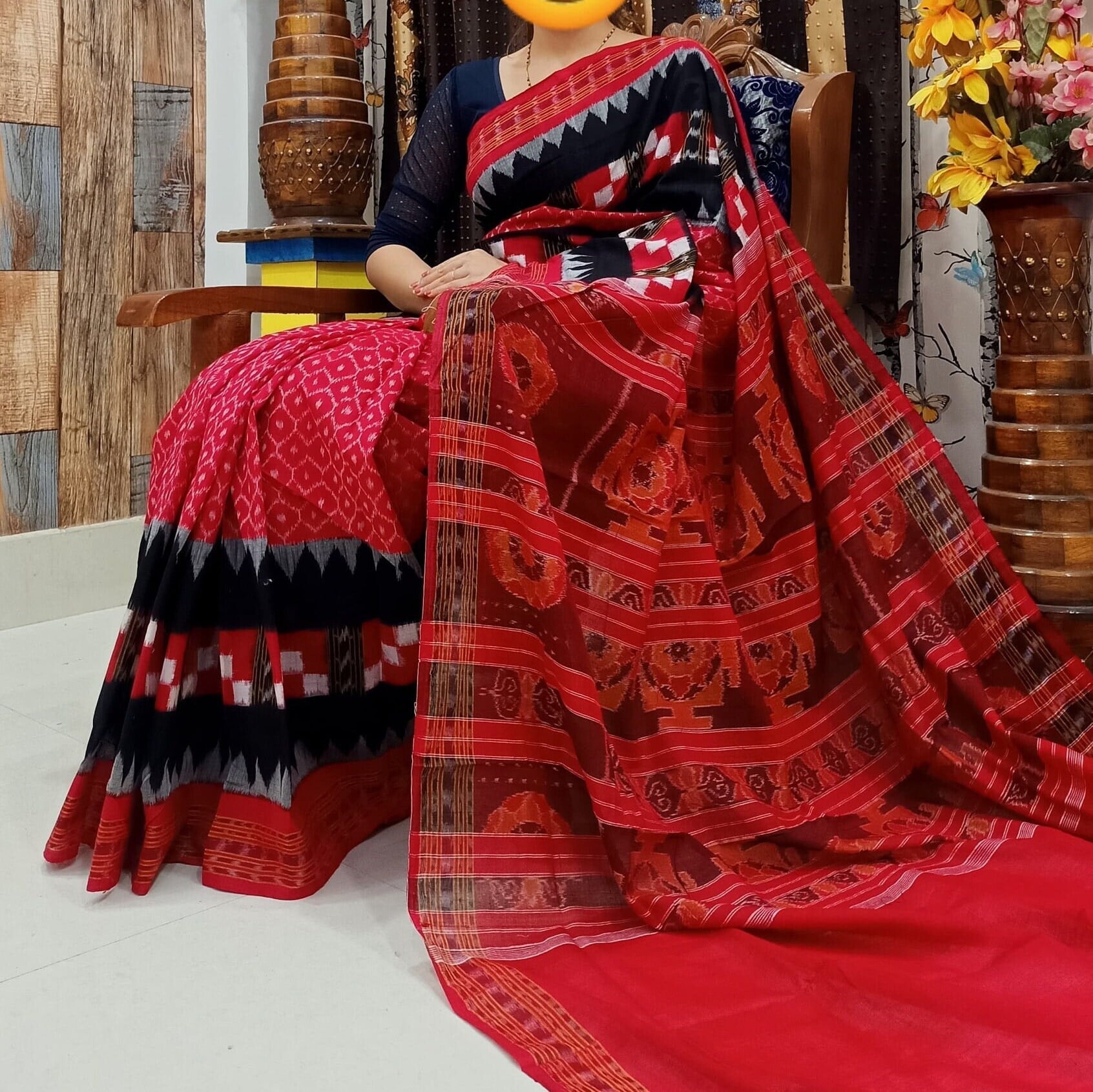 Exclusive Wedding Collection of Sambalpuri Pasapali cotton fastival ...