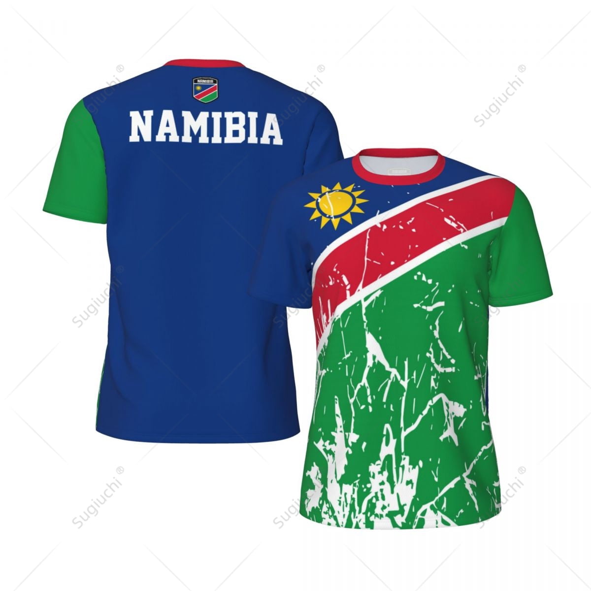 Exclusive design Namibia Flag Grain 3D Printed Men For Running Bike ...