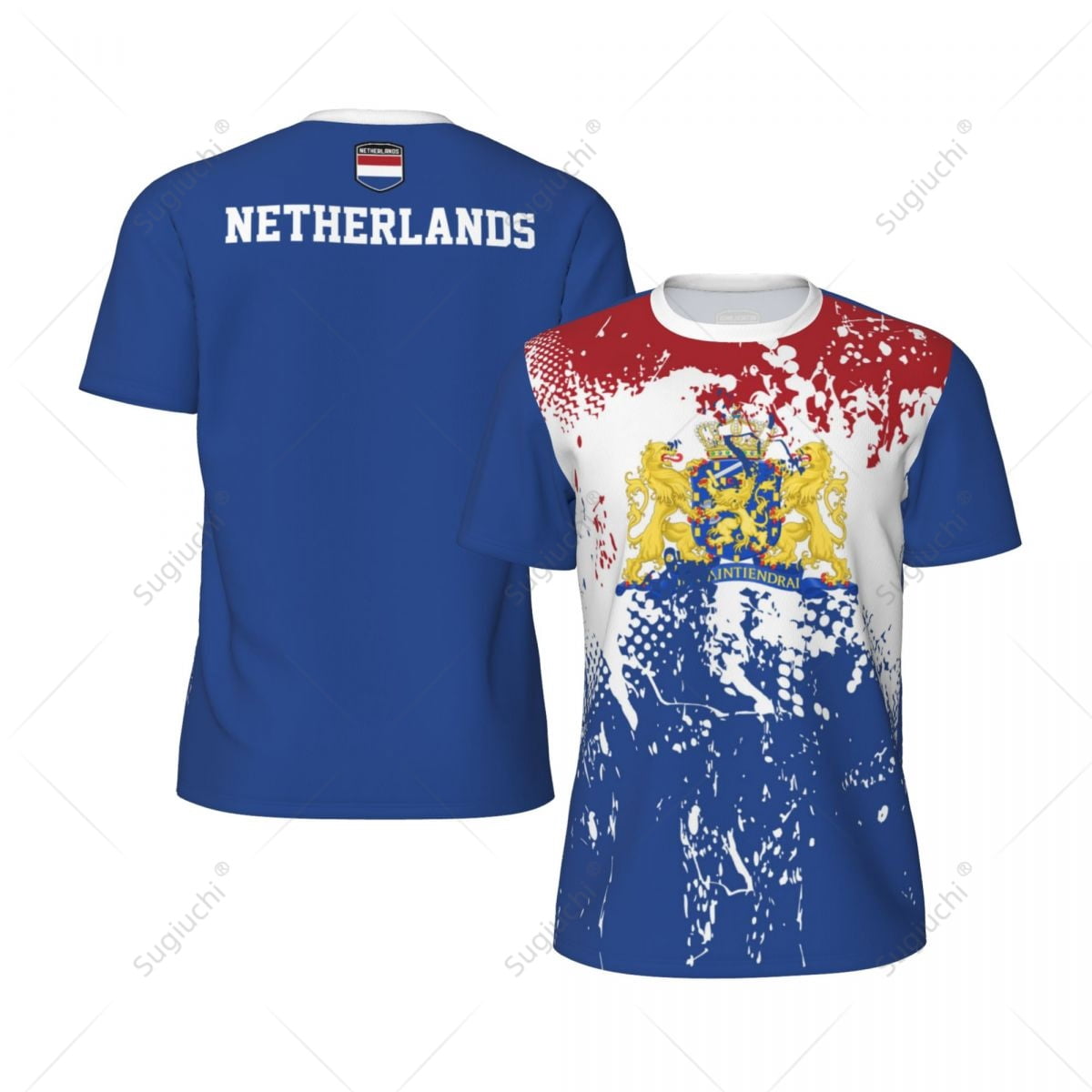 Exclusive design Netherlands Flag Grain 3D Printed Men For Running Bike ...