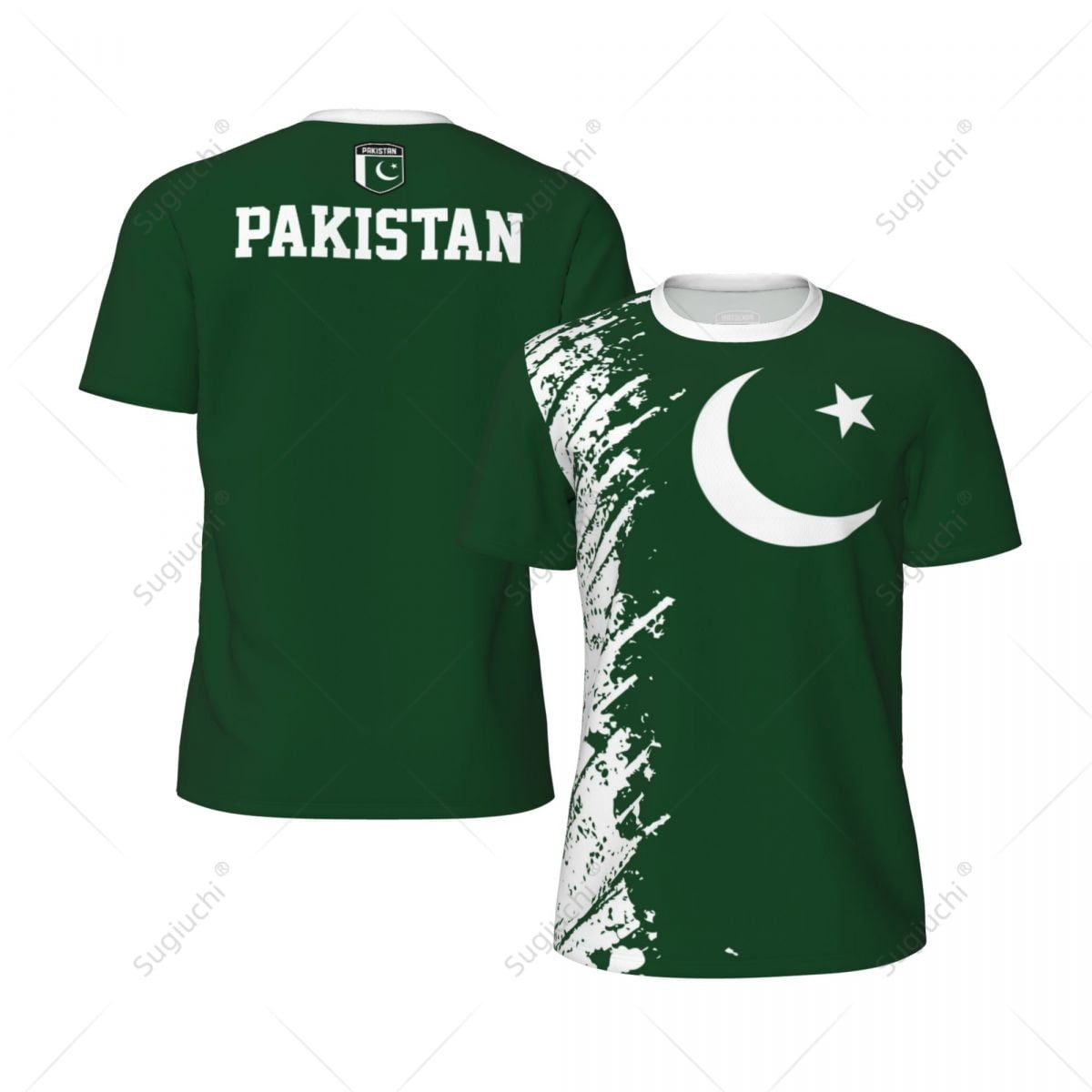 Exclusive design Pakistan Flag Grain 3D Printed Men For Running Bike ...