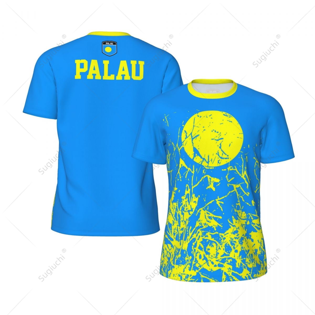 Exclusive design Palau Flag Grain 3D Printed Men For Running Bike ...