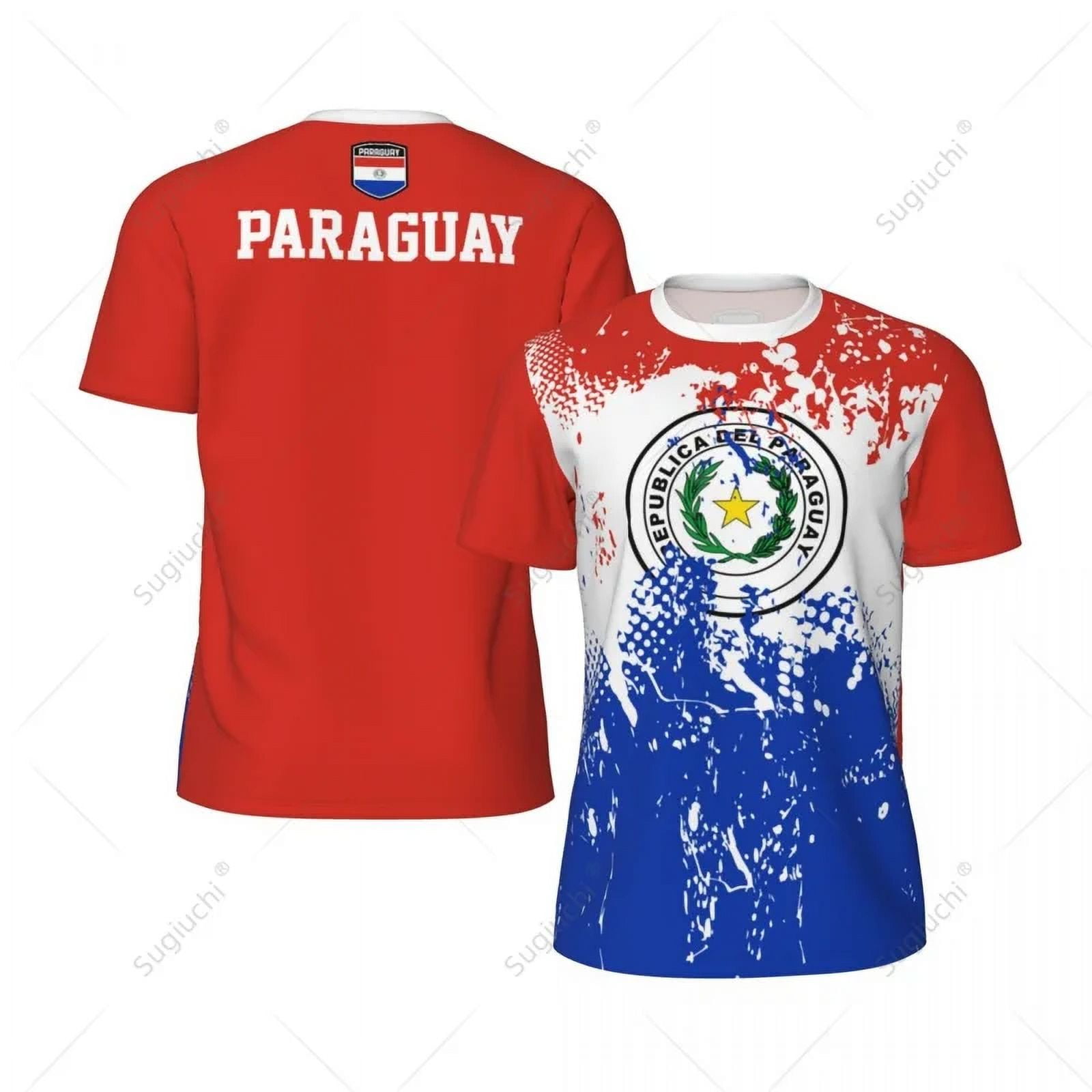 Exclusive design Paraguay Flag Grain 3D Printed Men For Running Bike ...
