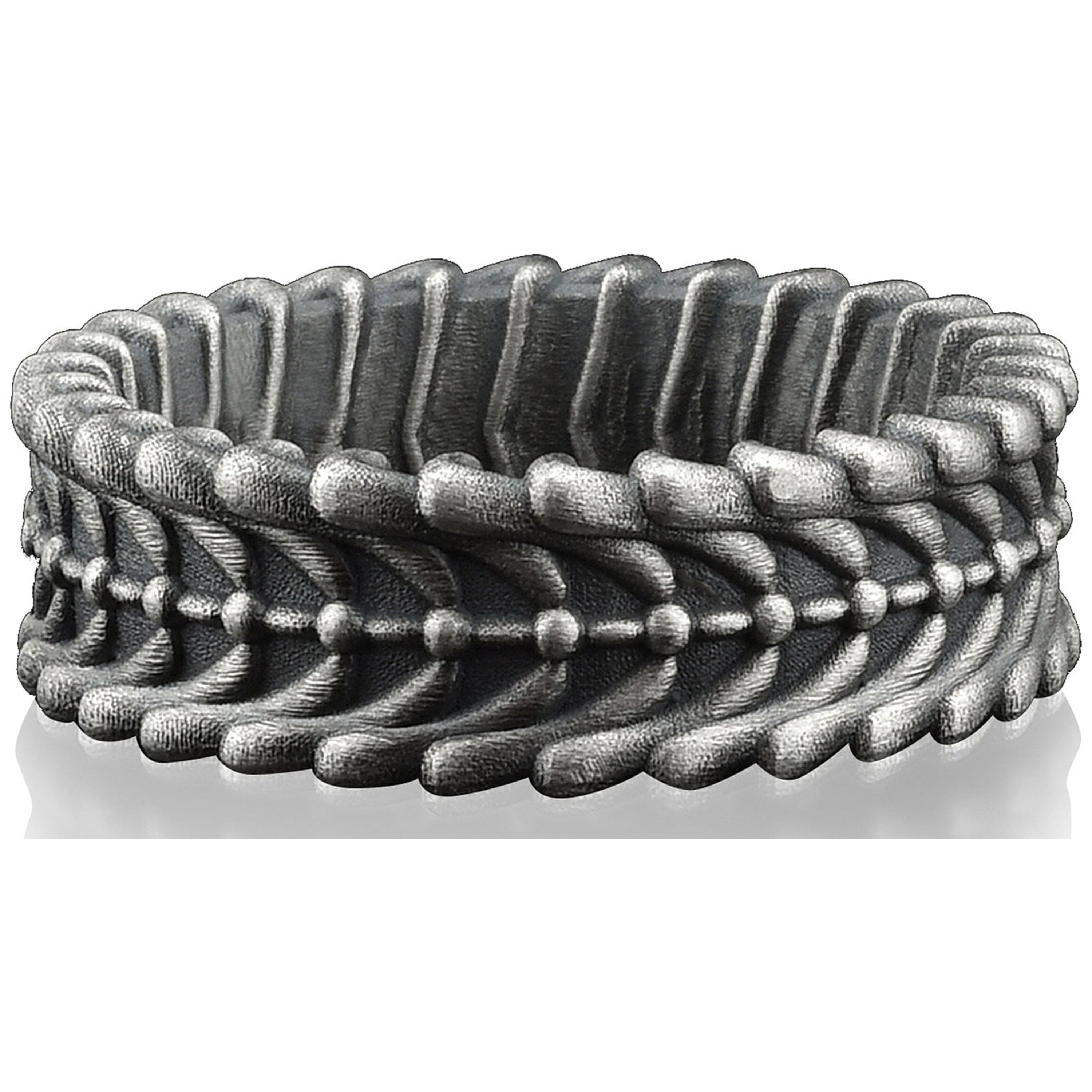 Exclusive ring for stylish men, Handmade stylish sterling silver men ...