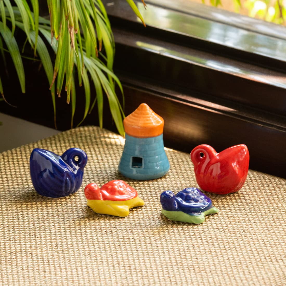 ExclusiveLane Ceramic Miniature Show Pieces for Home Dcor Mini Animals ...