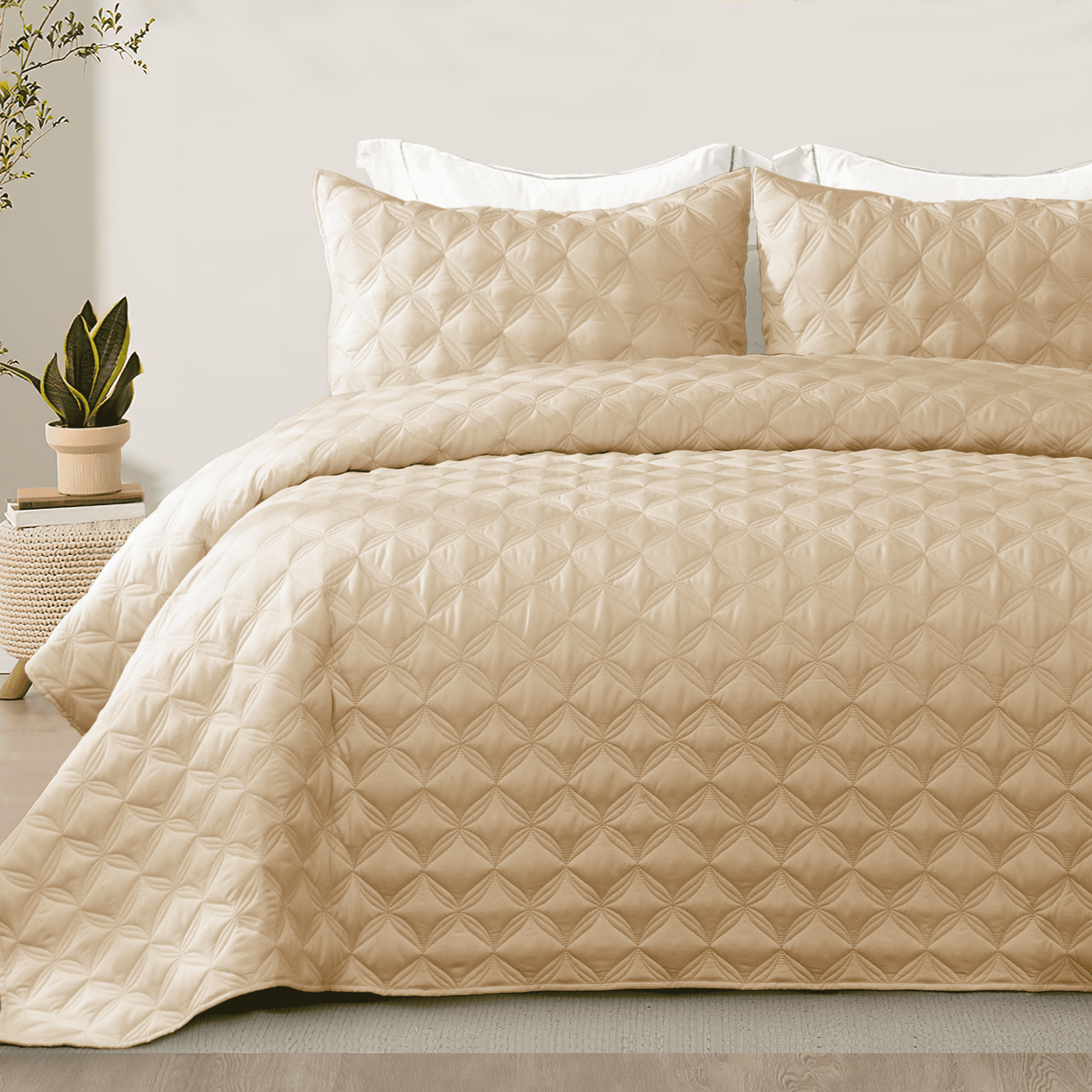 Exclusivo Mezcla Queen Size Quilt Set, All Seasons, Lightweight, Soft ...