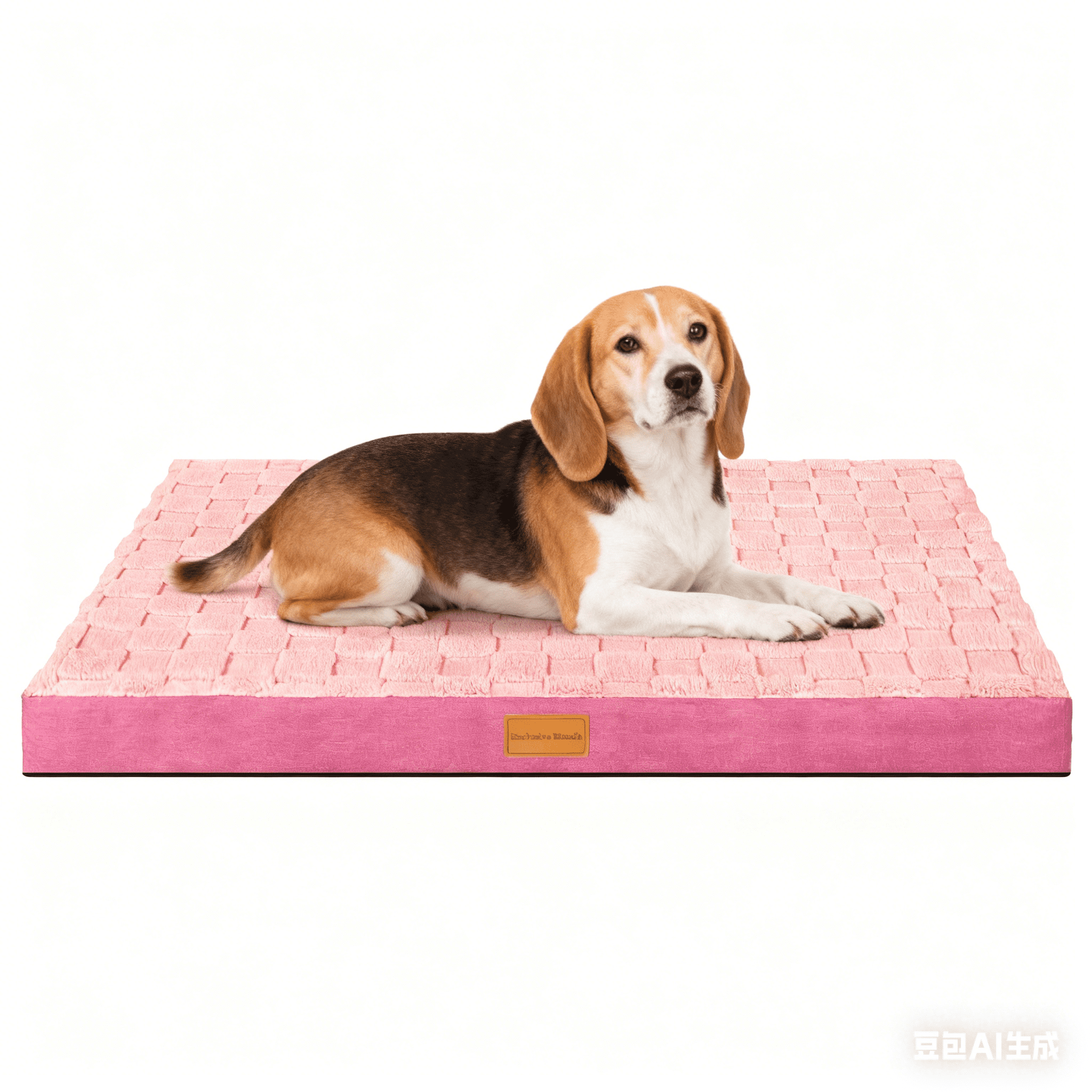 Exclusivo Mezcla Calming Donut Dog Bed ,36 Inches Soft Cozy Faux Rabbit ...