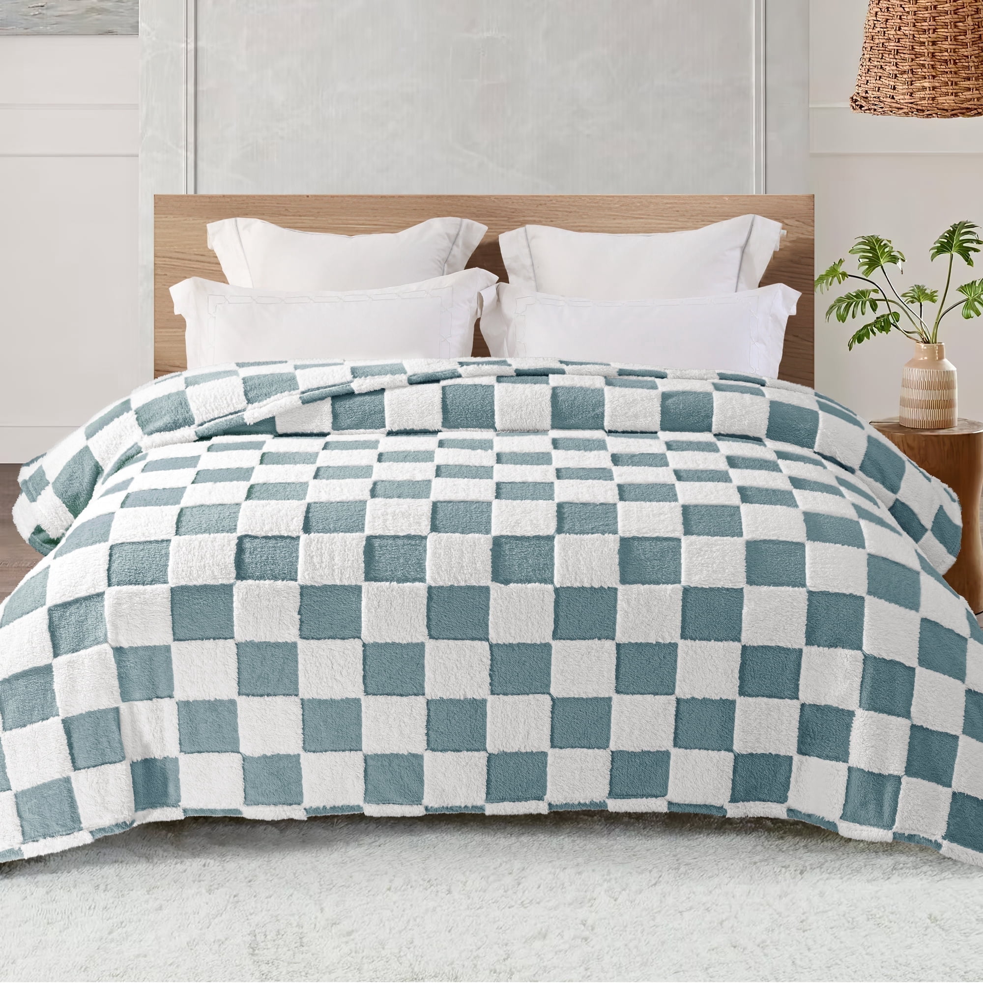 Exclusivo Mezcla Fleece Blanket Twin Size, Cozy Lightweight and Fuzzy ...