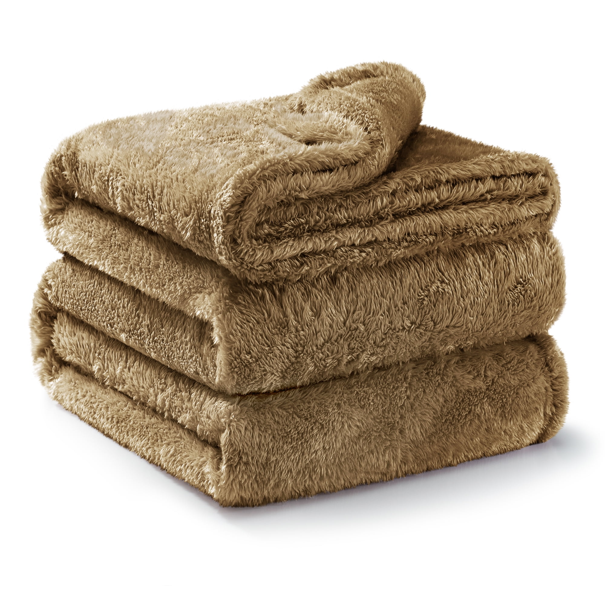 Exclusivo Mezcla Winter King Size Warm Cozy Plush Fuzzy Fleece Bed ...