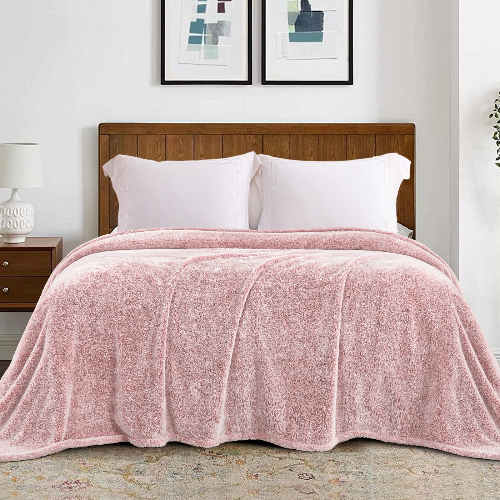 Queen Size Fuzzy Blanket