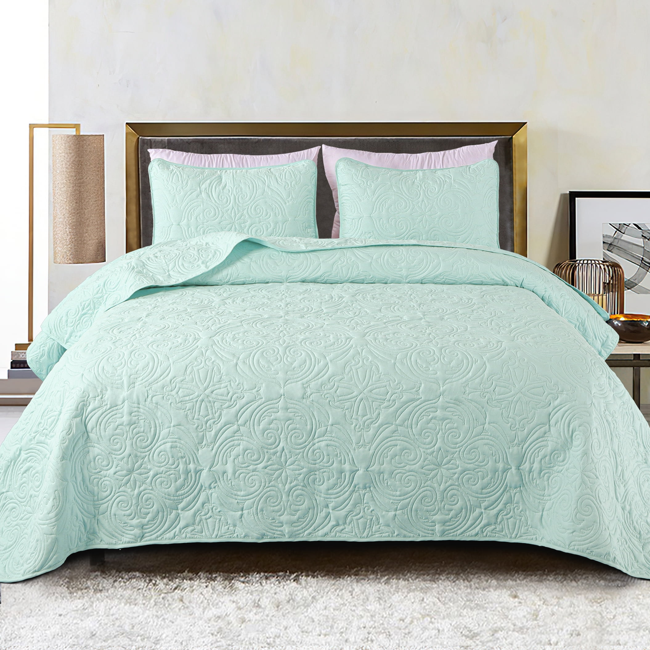 "Exclusivo Mezcla Lightweight Queen Quilt Bedding Set, Vintage ...