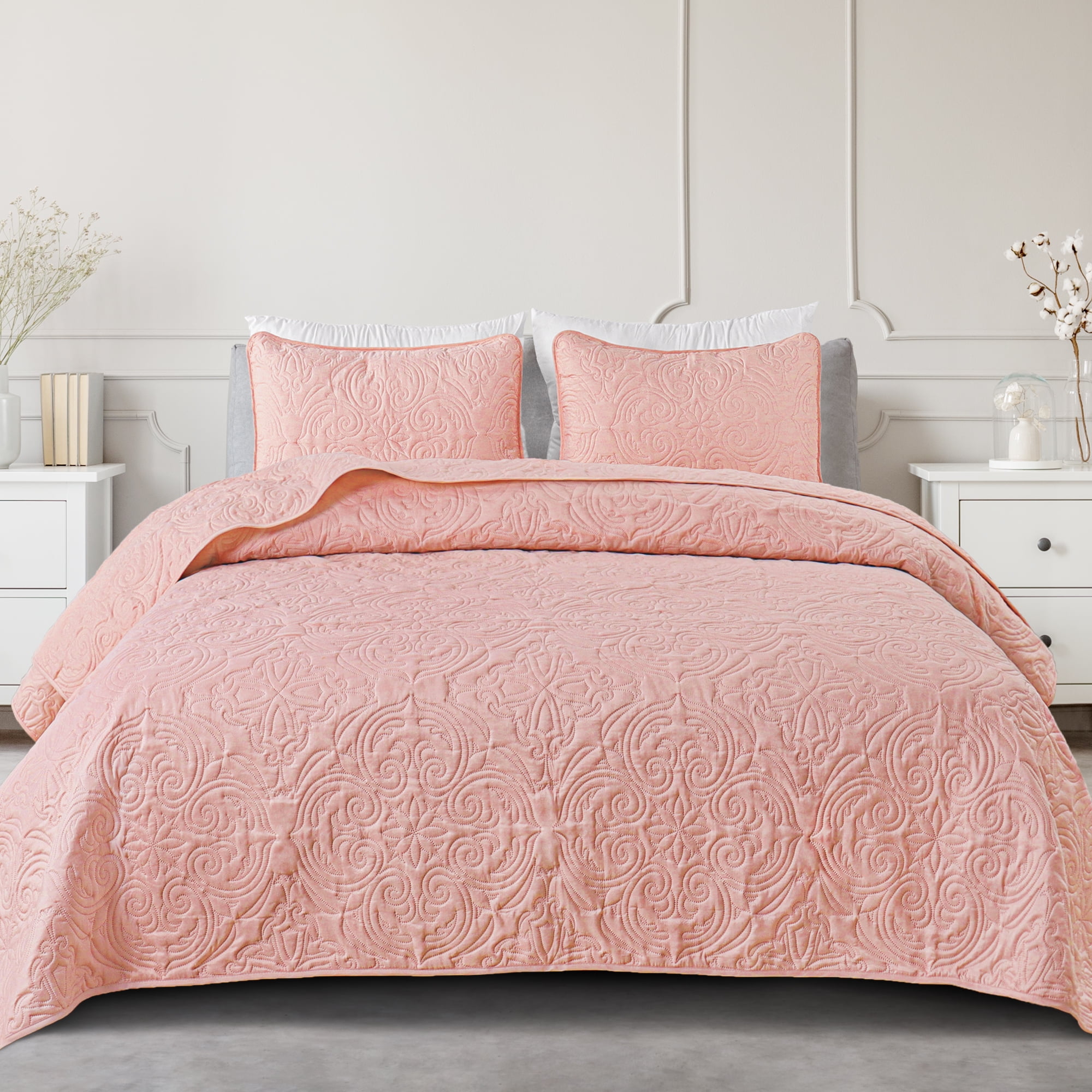 Exclusivo Mezcla Queen Quilt Bedding Set, Lightweight Vintage Queen ...