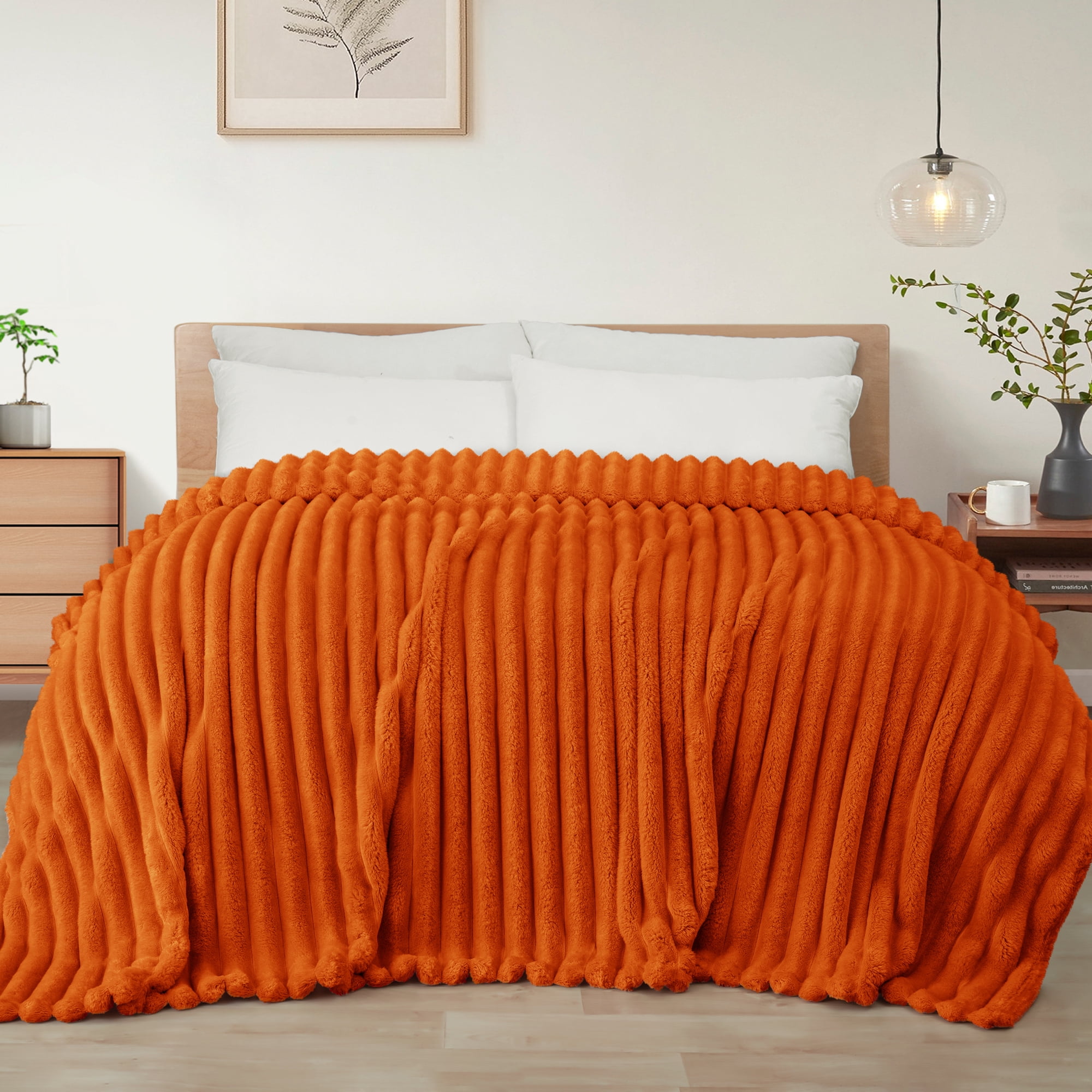 Exclusivo Mezcla Twin Size Flannel Fleece Blanket, Super Soft 3D ...