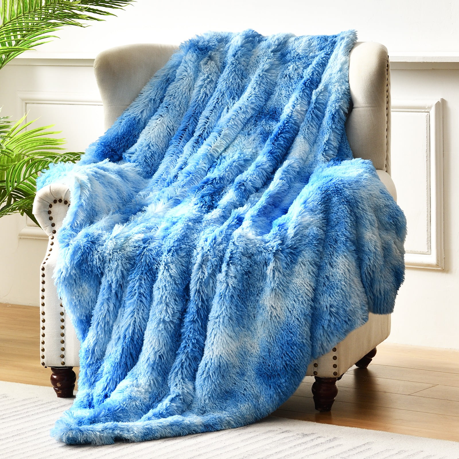 Exclusivo Mezcla Ultra Soft Throw Blanket, Large Flannel Fleece Blanket ...