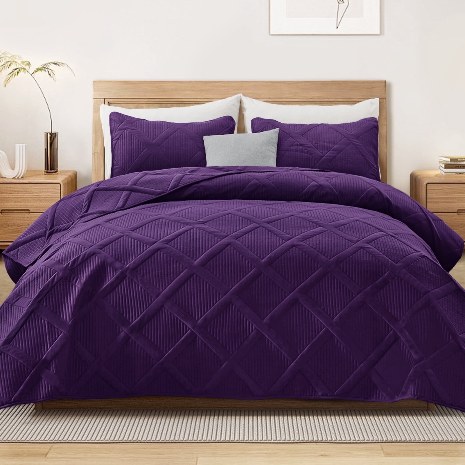Exclusivo Mezcla Ultrasonic Twin Quilt Set, 2-Piece Lightweight ...
