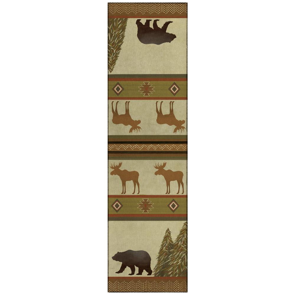 Excursion EX1 Beige Farmhouse Rug 2' 3" X 7 ' 6" - Walmart.com