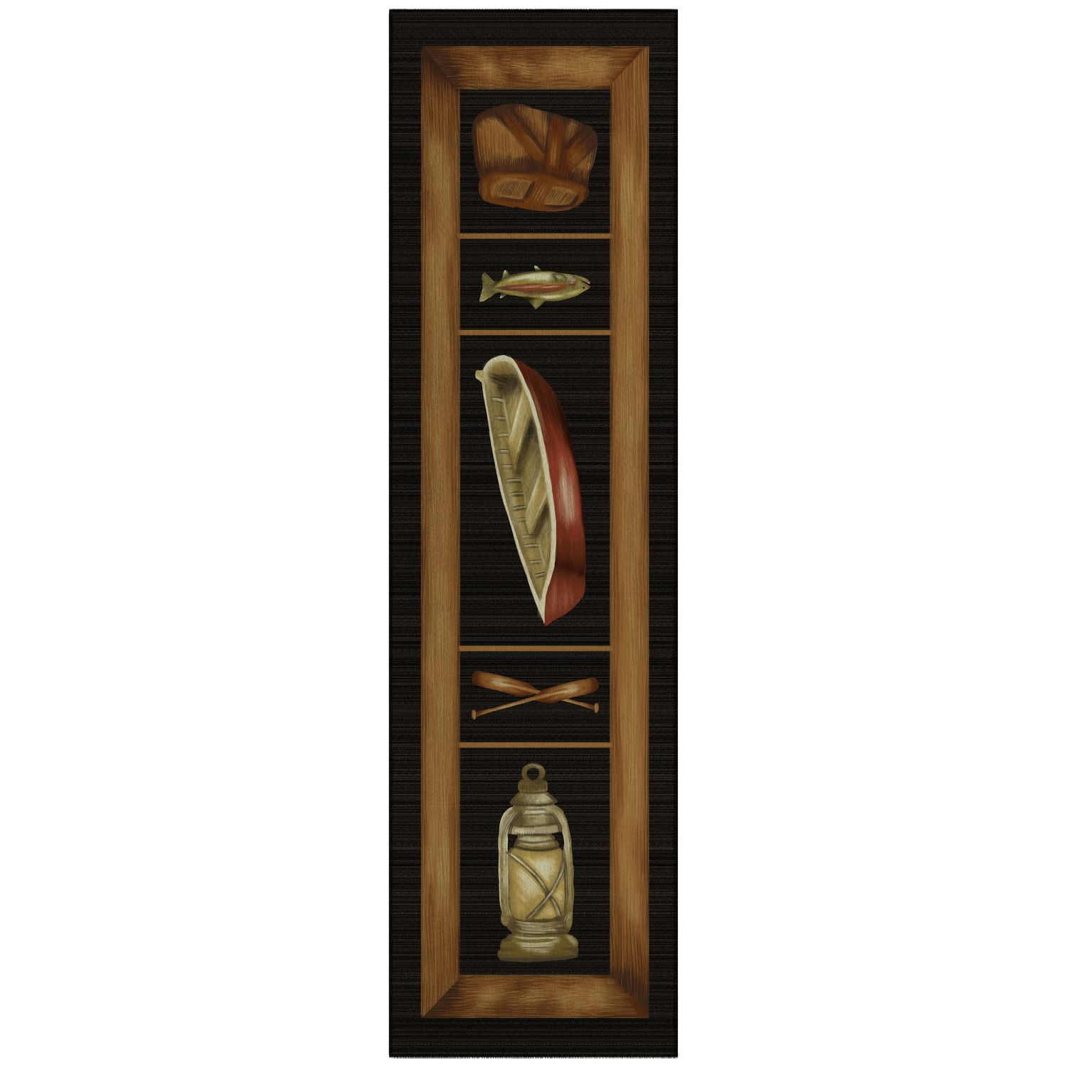 Excursion EX4 Black Farmhouse Rug 2' 3" X 7 ' 6" - Walmart.com