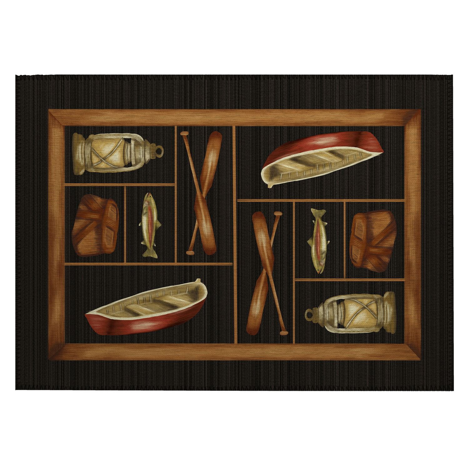 Excursion EX4 Black Farmhouse Rug 9' X 12' - Walmart.com