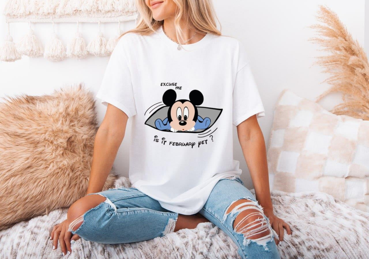 Excuse Me Is It August Yet T-Shirt with Fun Summer Countdown Design ...