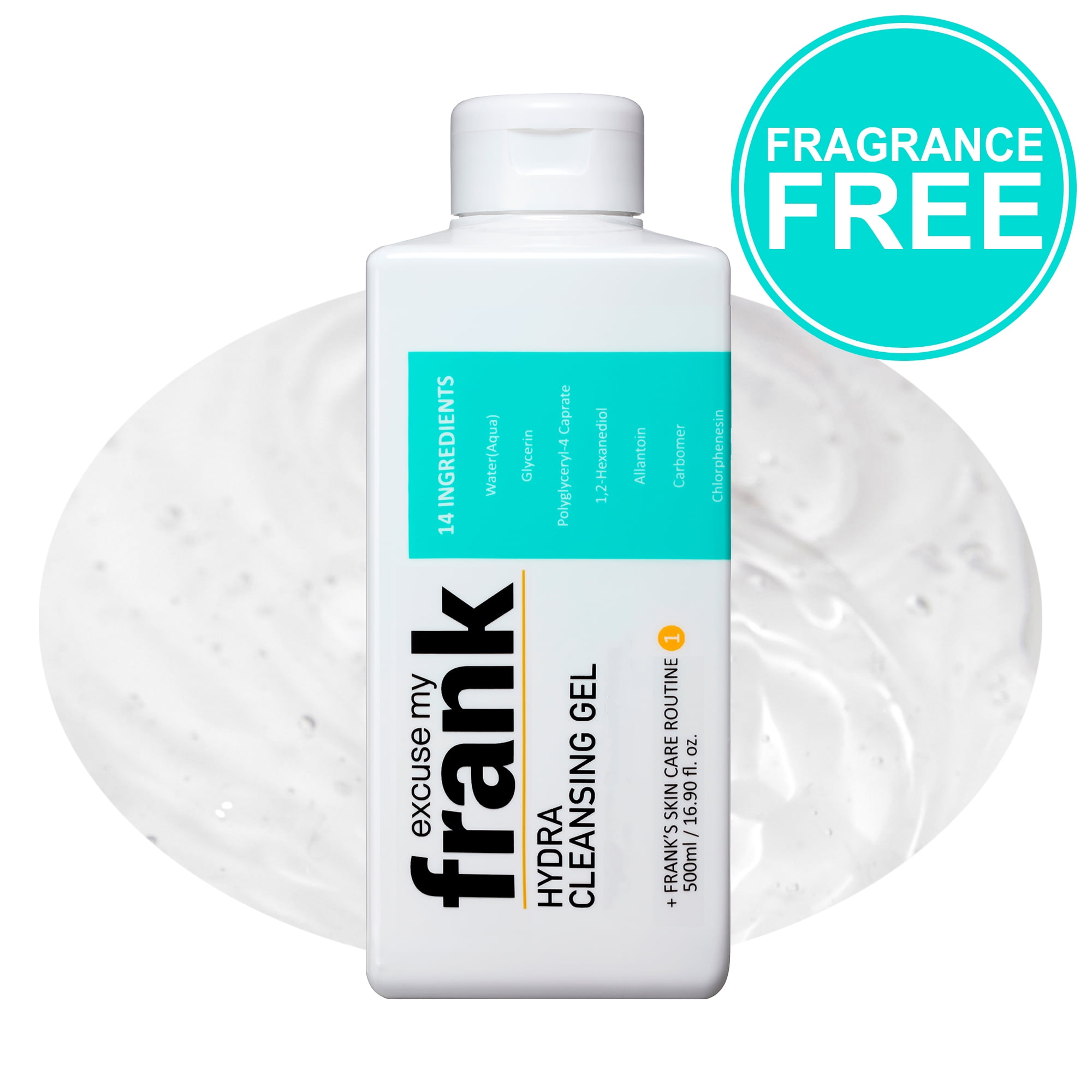 Excuse My Frank Hydra Cleansing Gel 500ml - Walmart.com