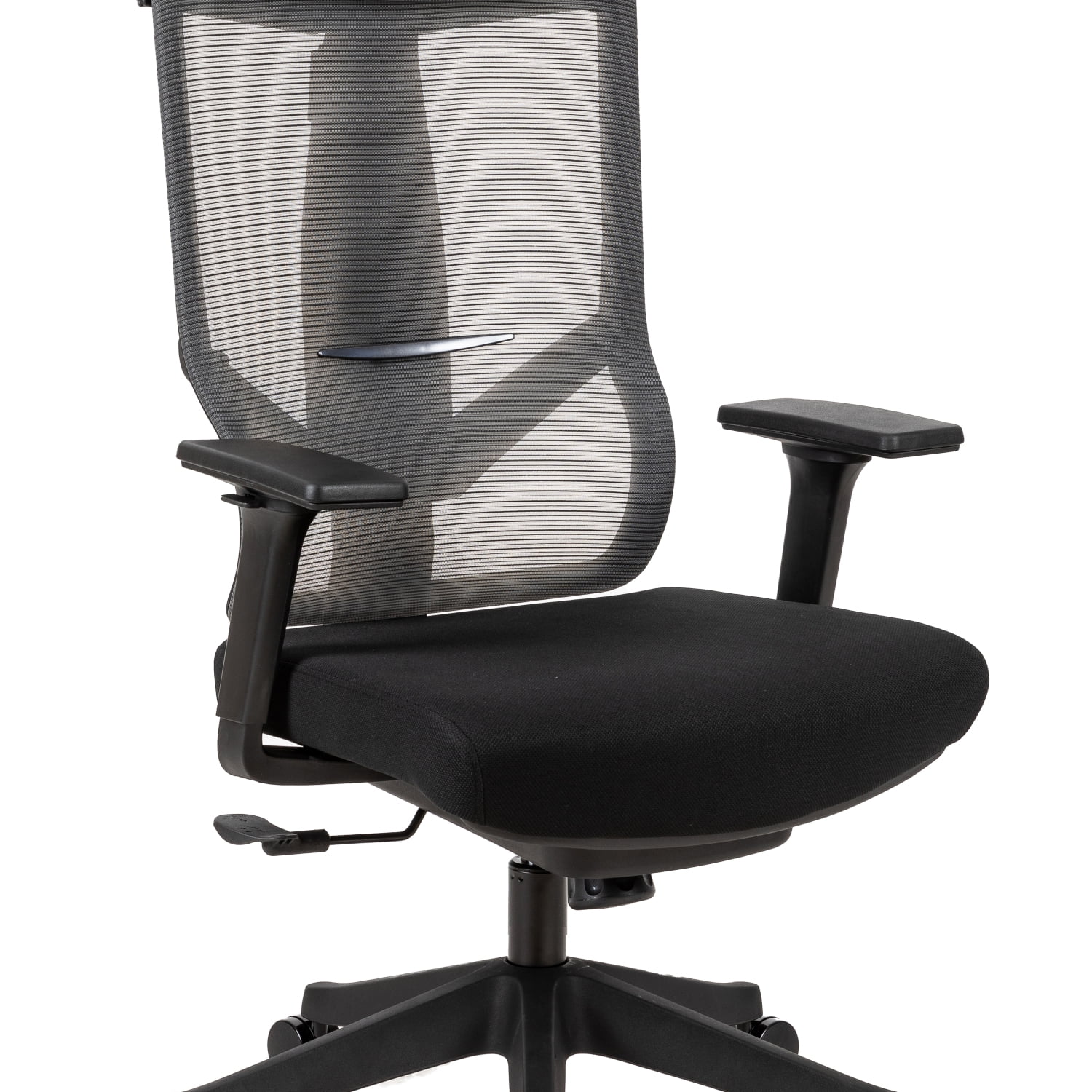 Excustive office chair with headrest and 2D armrest chase back function ...