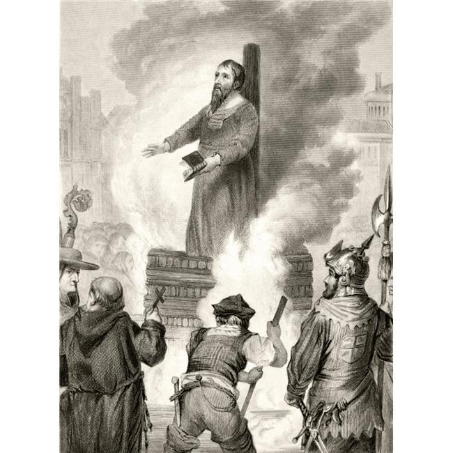 Execution of English Lollard Priest William Sawtre March 1401 From The ...