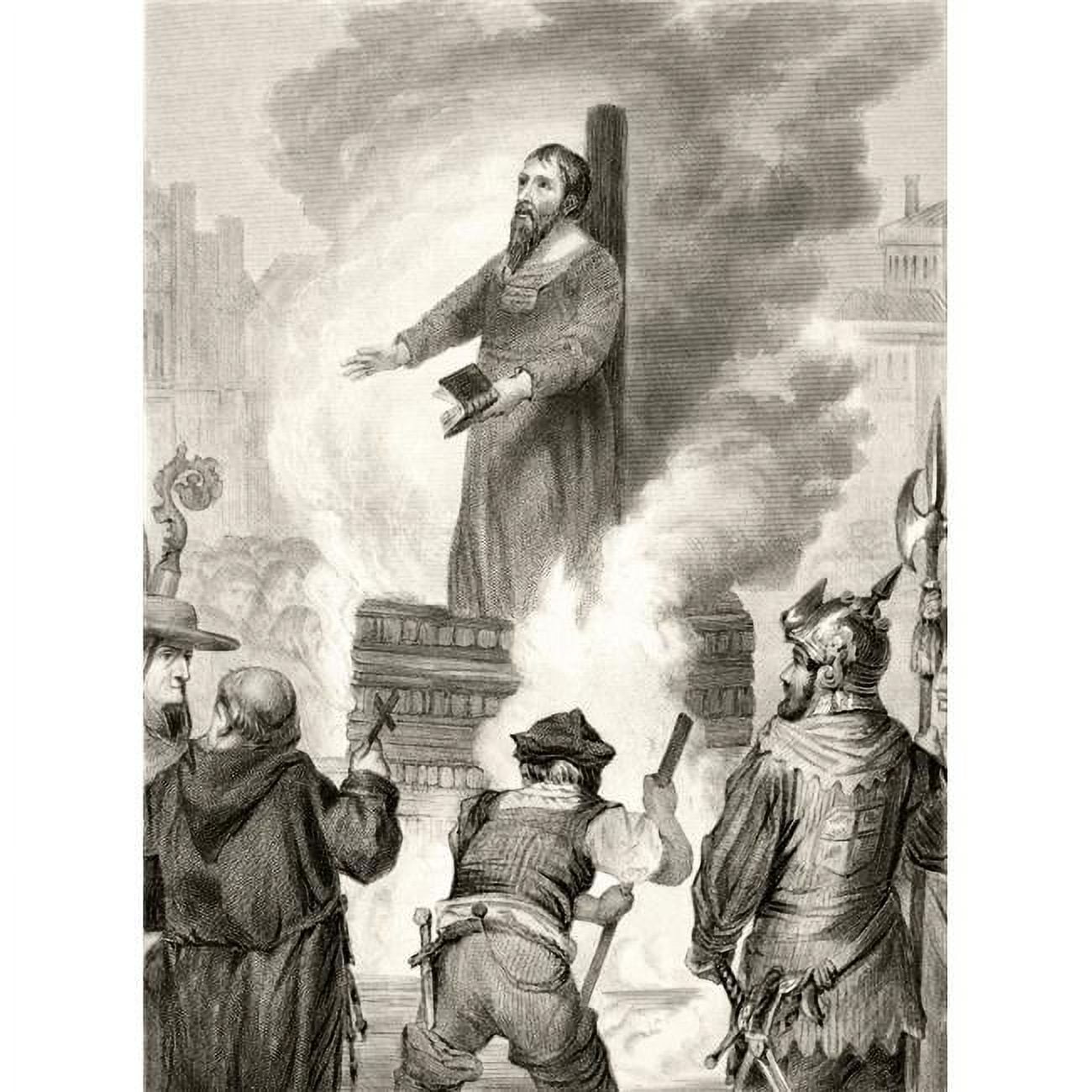 Execution of English Lollard Priest William Sawtre March 1401 From The ...