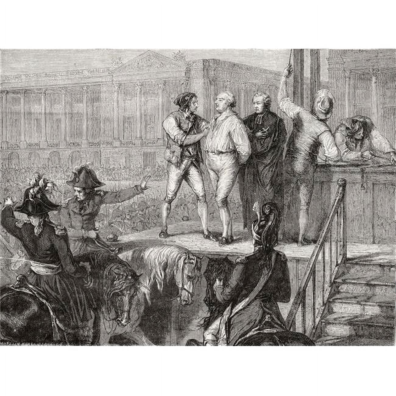 Execution of Louis XVI 21 January 1793 Louis XVI 1754-1793 King of ...