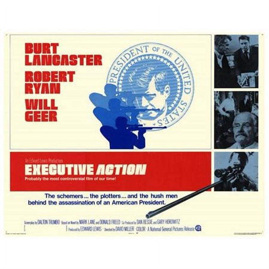 Executive Action - movie POSTER (Style A) (11" x 14") (1973) - Walmart.com