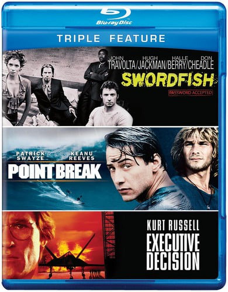 Pre-Owned Executive Decision / Point Break Swordfish (Blu-ray ...
