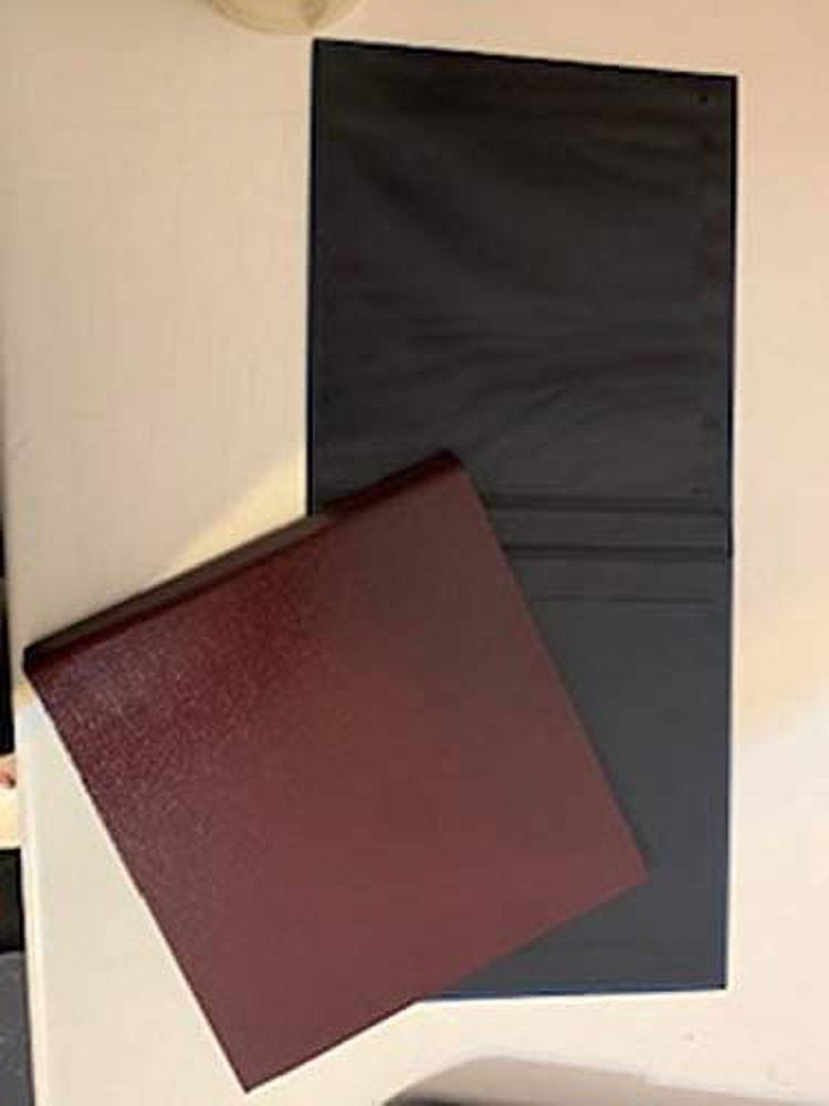 Executive Deskbook Check Cover (Burgundy) - Walmart.com