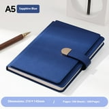 Executive Lined Journal Notebook, College Ruled, A5 Hard Cover Leather ...