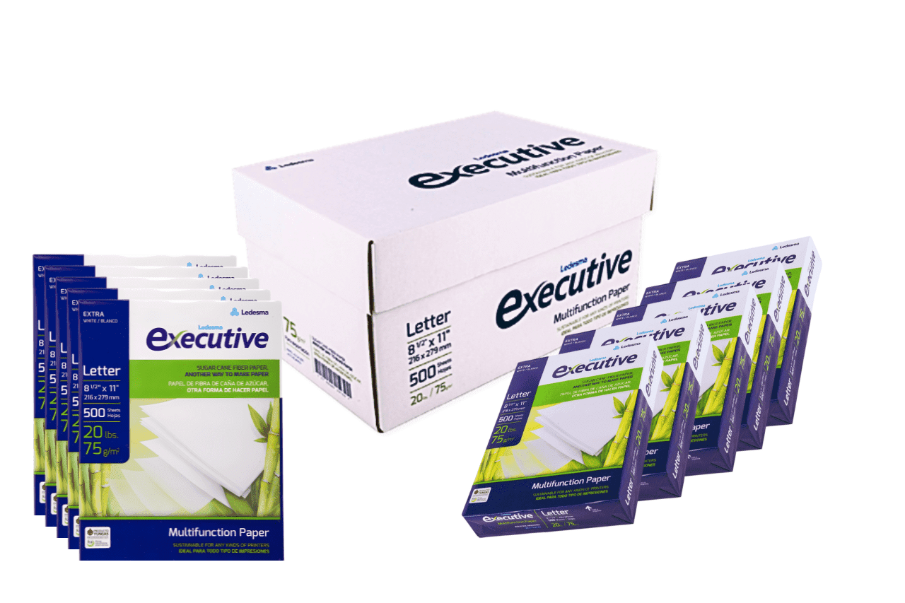 Executive Multipurpose Copy Printer Paper - Size 8.5” x 11”, 20lb ...