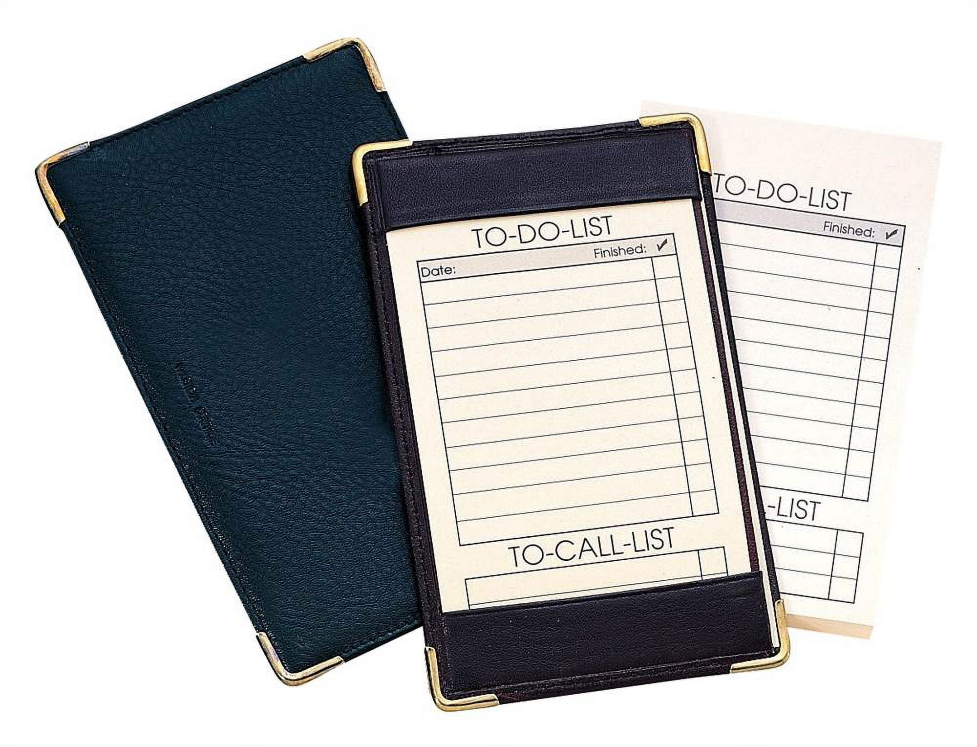 Executive Note Jotter Organizer in Genuine Leather - Walmart.com
