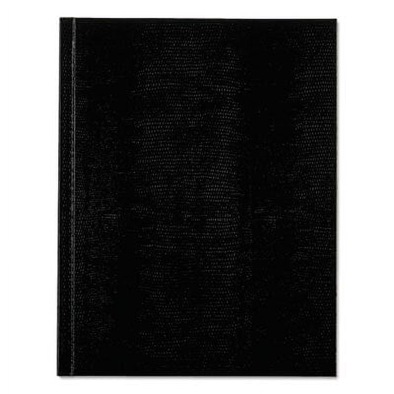 Blueline Executive Notebook, Medium/College Rule, Lizard-Look Black ...