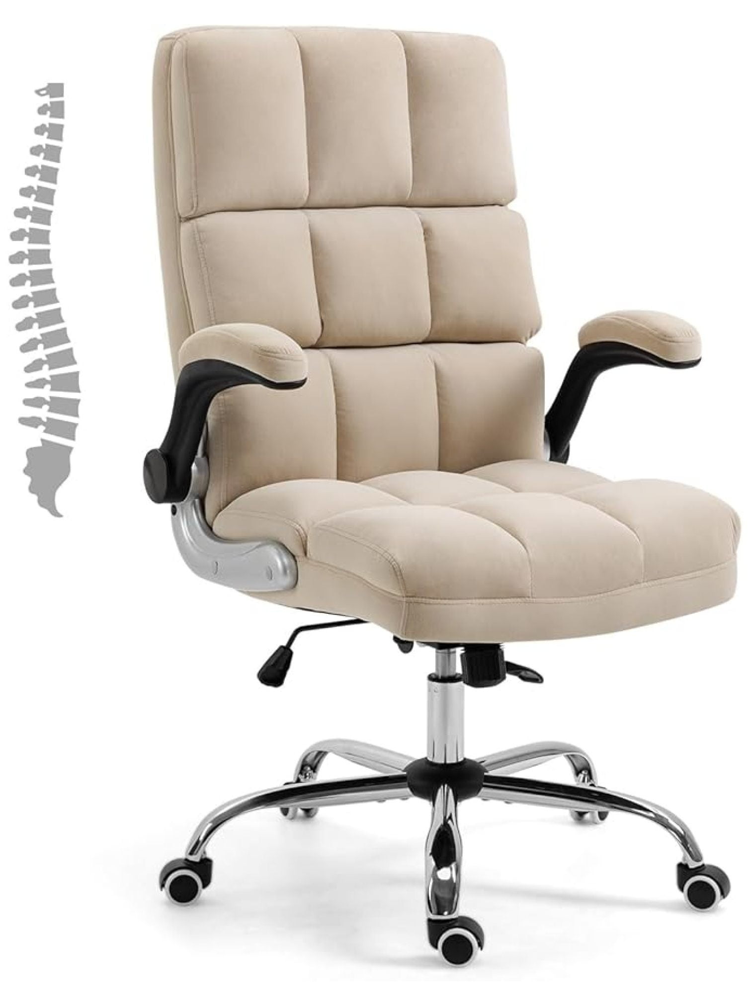 Executive Office Chair, Ergonomic Comfy Desk Chair, High Back Computer ...