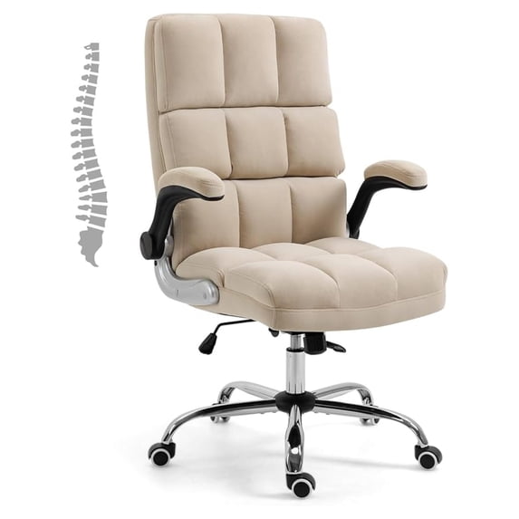 Executive Office Chair, Ergonomic Comfy Desk Chair, High Back Computer ...