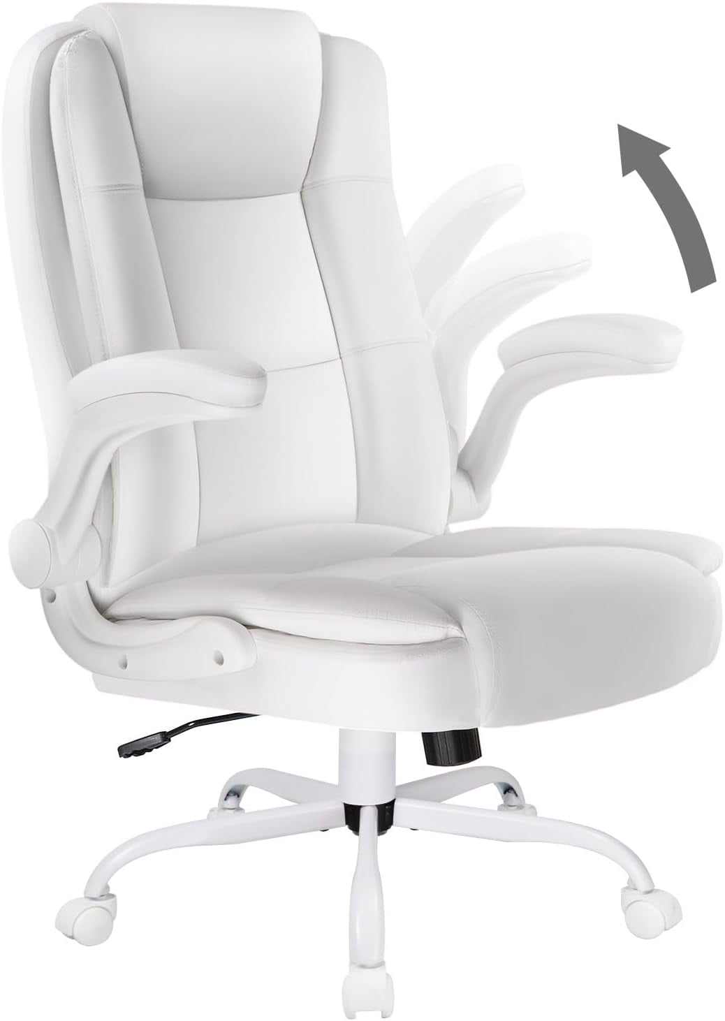 Executive Office Chair, Leather Office Chair Desk Chair, Ergonomic ...