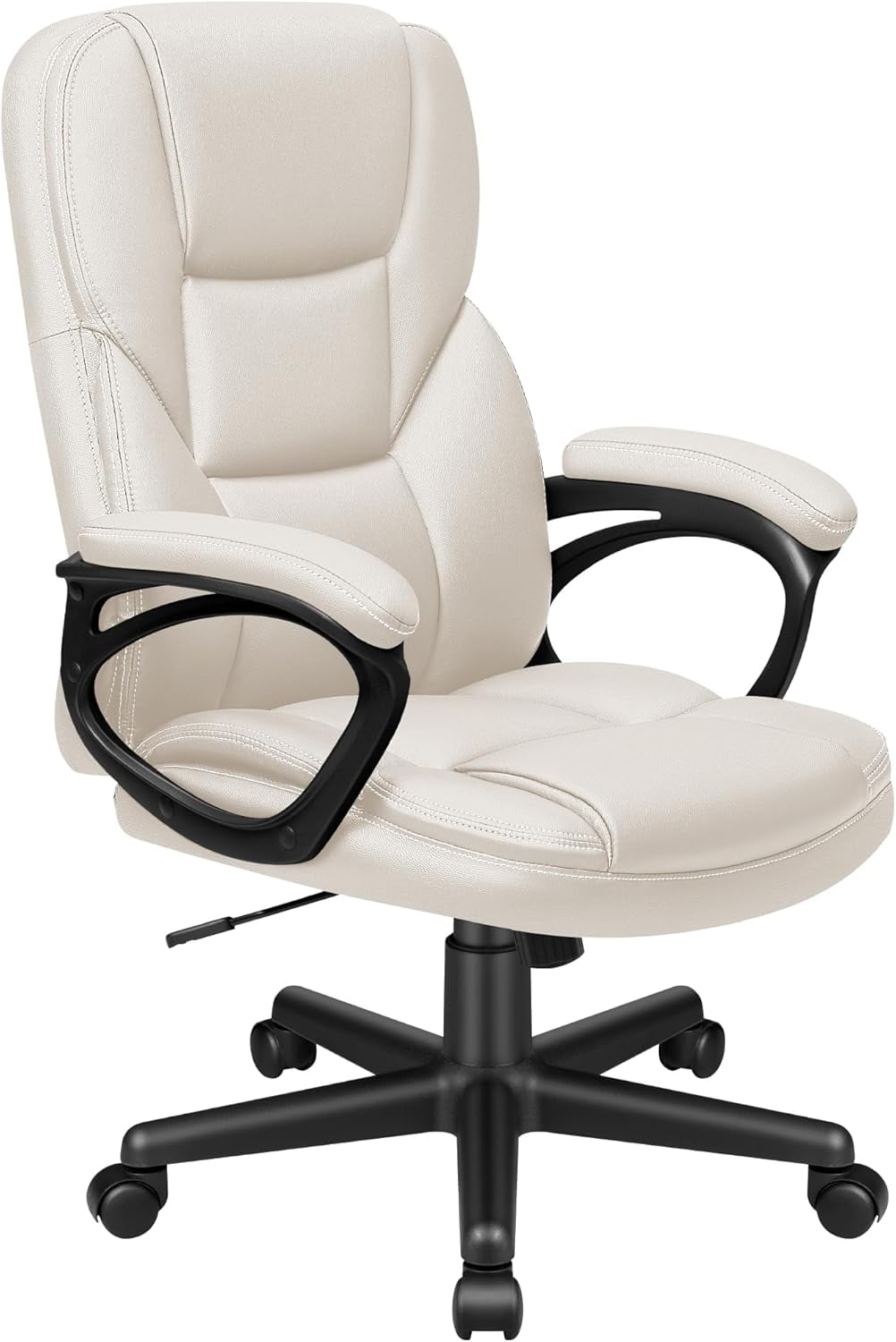 Executive Office Chair Swivel Task Seat with Ergonomic Mid-Back, Waist ...