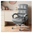 Executive Office Chair with Footrest, Ergonomic Comfy Desk Chair, High ...