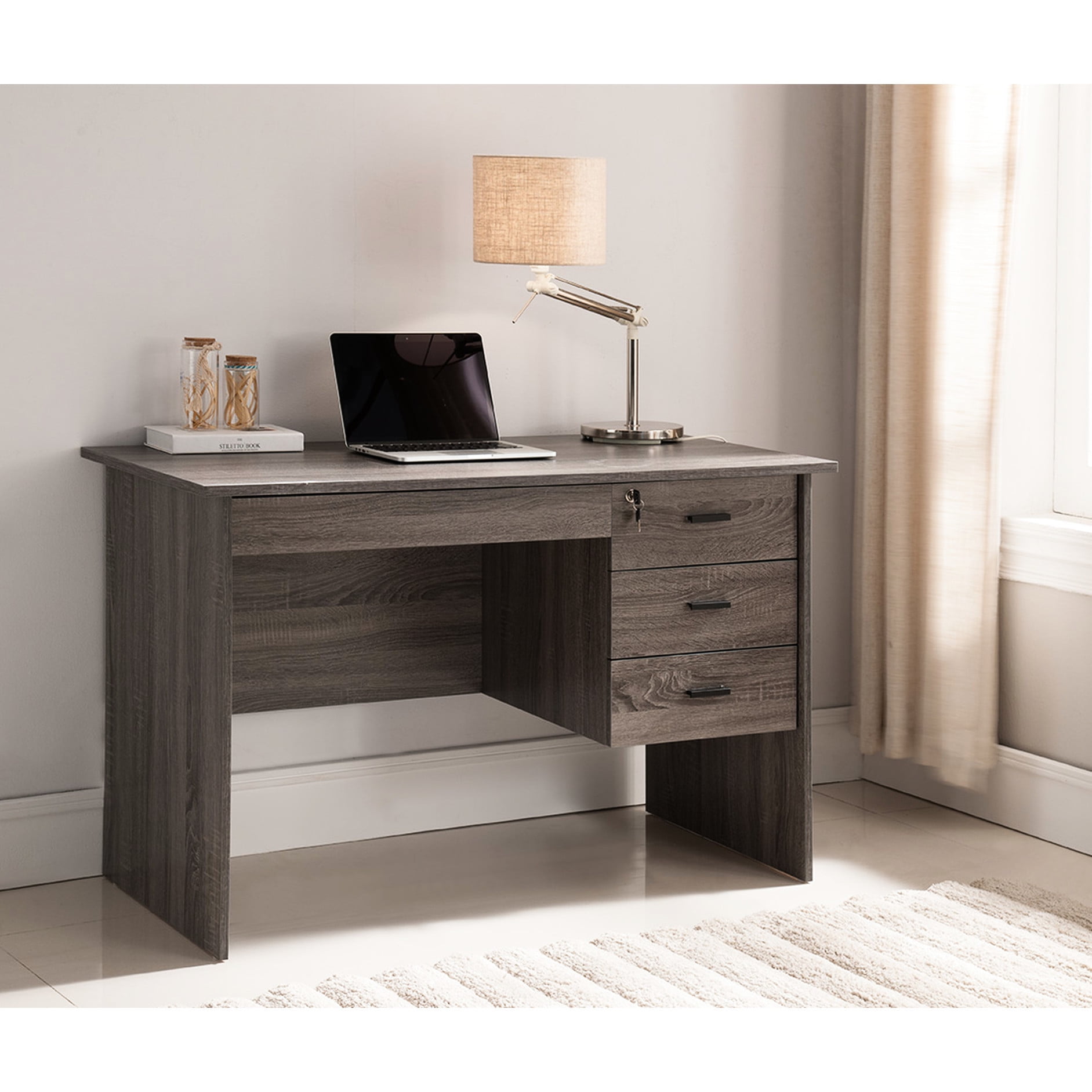 Executive Office Desk | Three Lockable and One Catch All Drawer ...