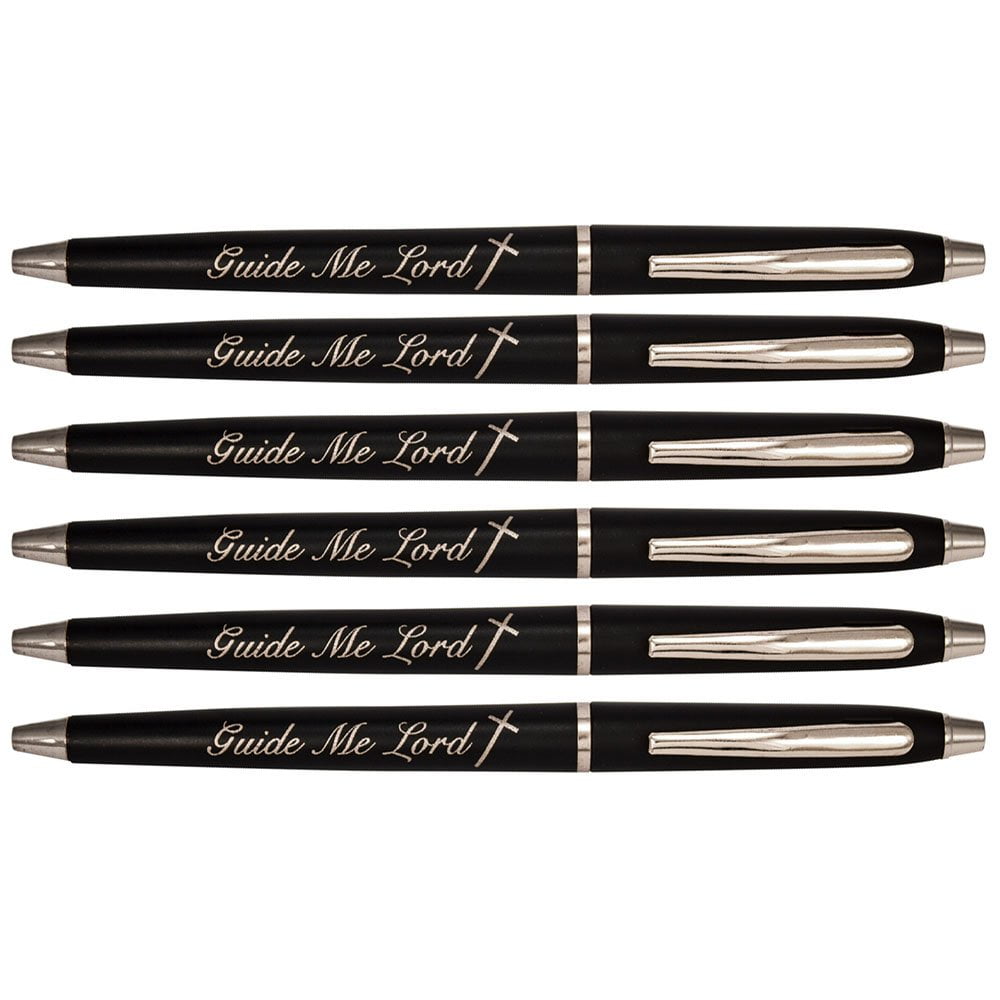 Executive Pens with "Guide Me Lord" with Cross Pkg of 6 - Walmart.com