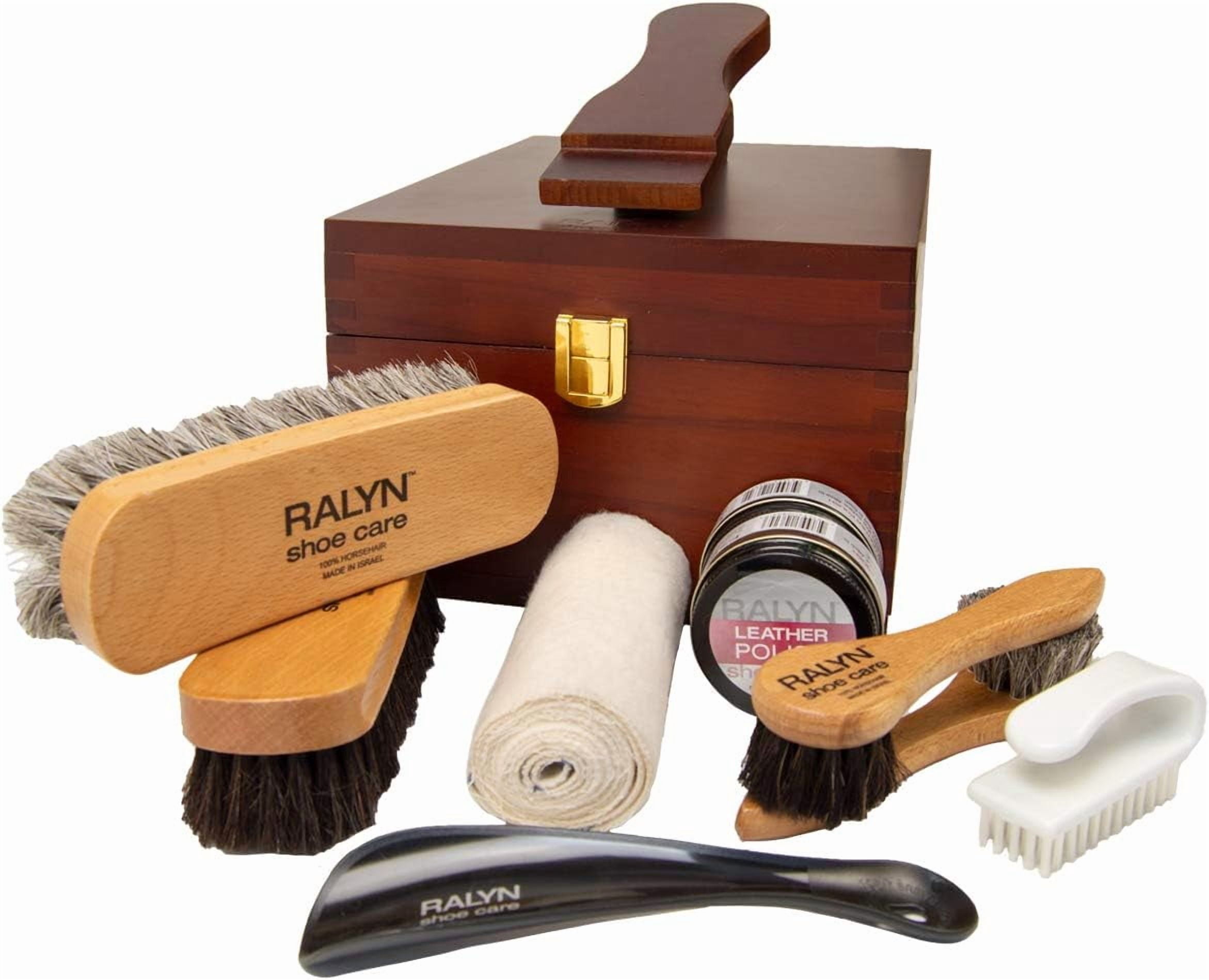 Executive Shine Valet Kit | A complete set of shoe shine products ...